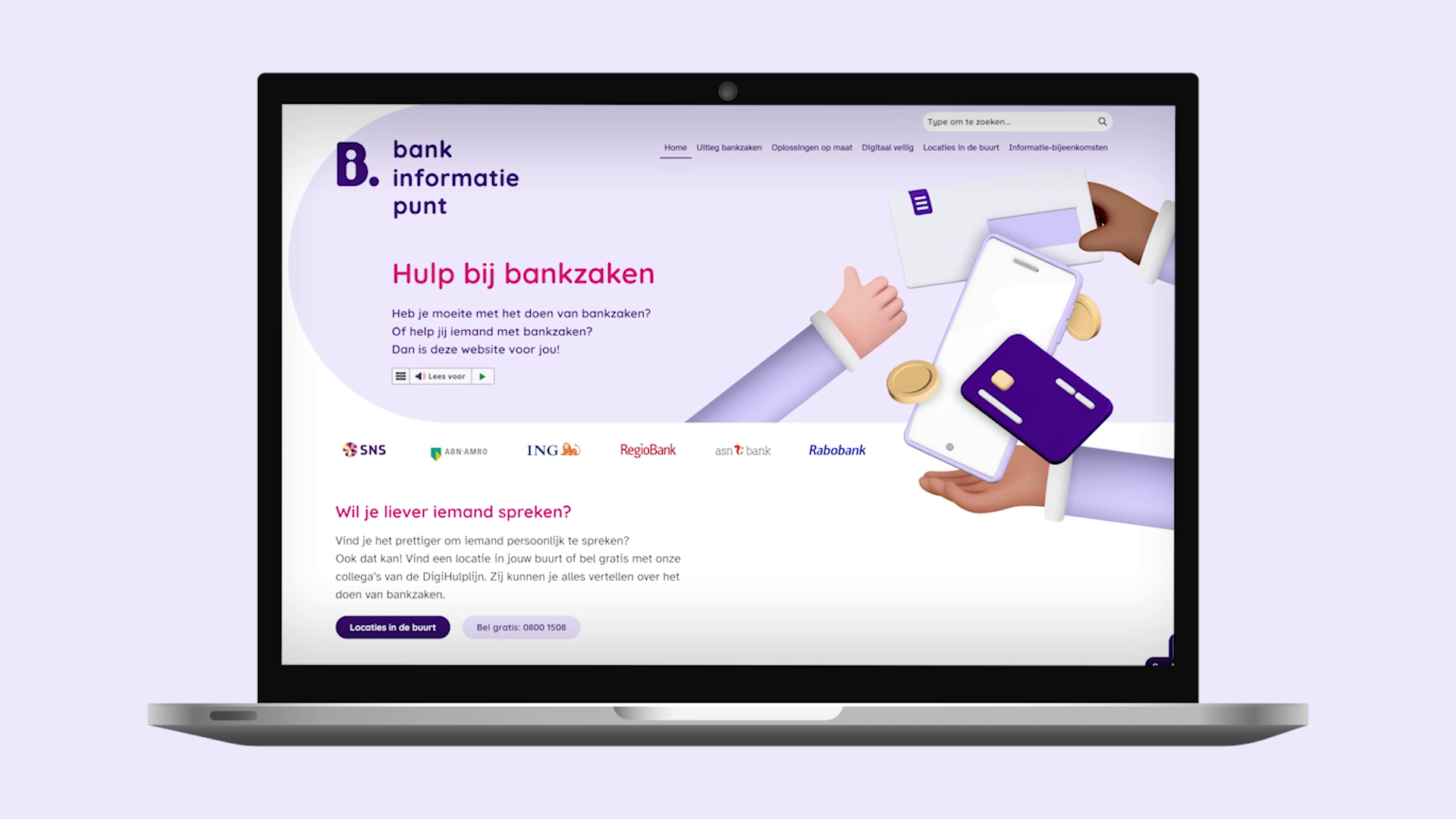 Lancering Bankinformatiepunt.nl - Alliantie Digitaal Samenleven